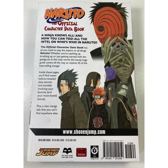 Naruto | Toys | Naruto 3in Omnibus Manga Action Graphic Novel 123 ...